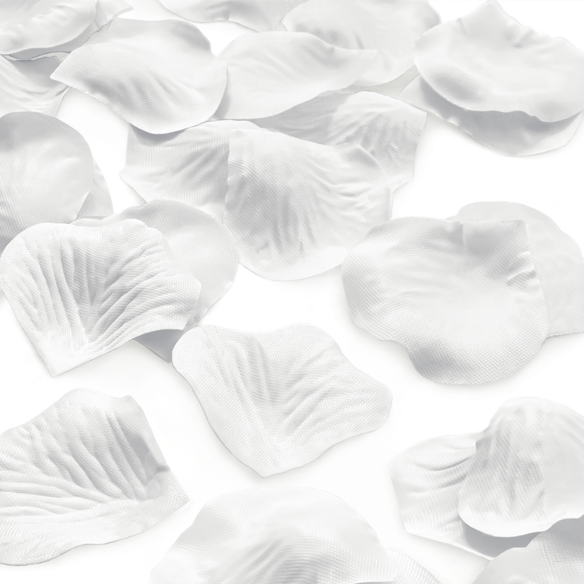 Konfetti płatki róż białe 60cm – Party Pal